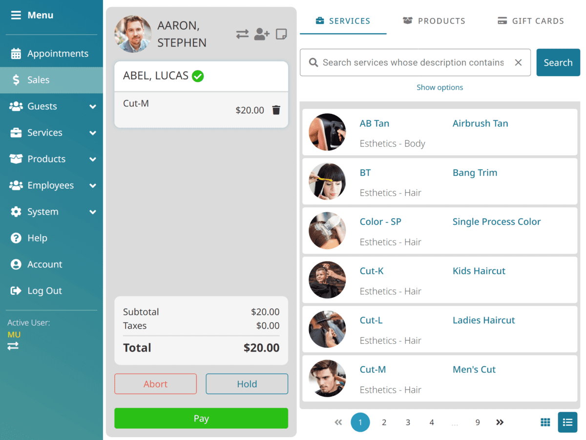 Encore Features - Spa and Salon Management Software